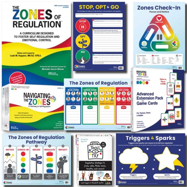 The Zones of Regulation Toolkit for Ages 5-11 - Incentive Plus